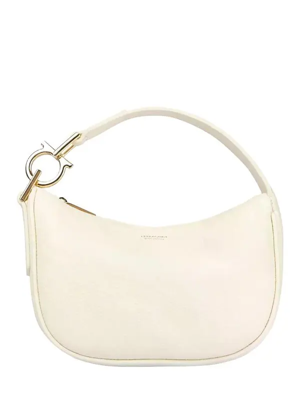 FERRAGAMO Logo-charm Mini Bag - Neutrals