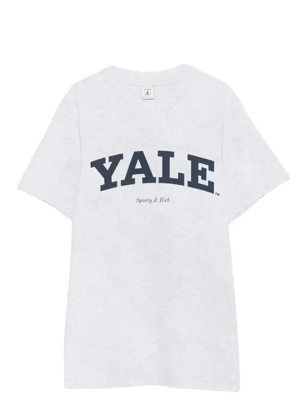 SPORTY & RICH Femi Yale T-shirt - Grey