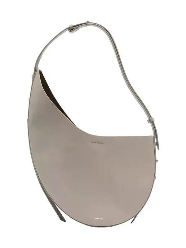 Soeur Winona Curved Shoulder Bag - Grey