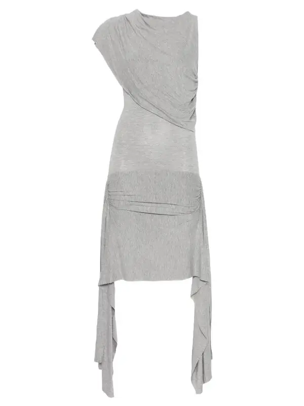 Gimaguas Annika Draped Mini Dress - Grey