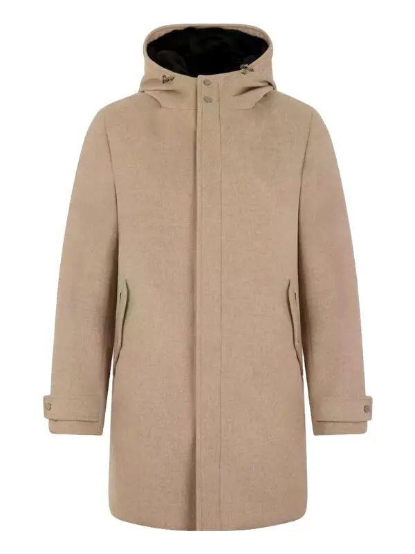 MOORER Hooded Jacket - Neutrals