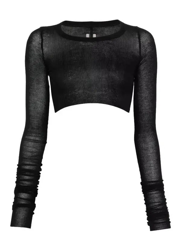Rick Owens Long-sleeve T-shirt - Black