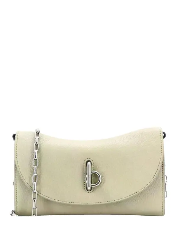 Burberry Rocking Horse Wallet On Chain - Neutrals