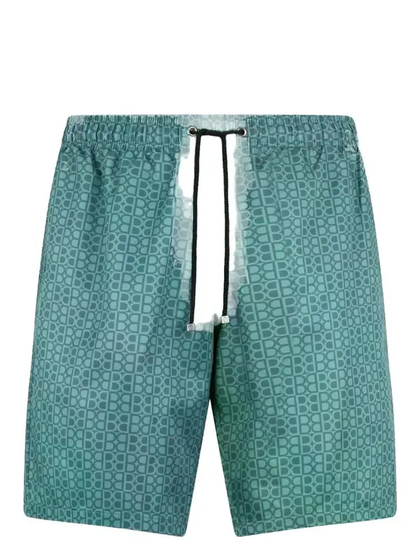 BILLIONAIRE All-over-print Swimming Shorts - Green