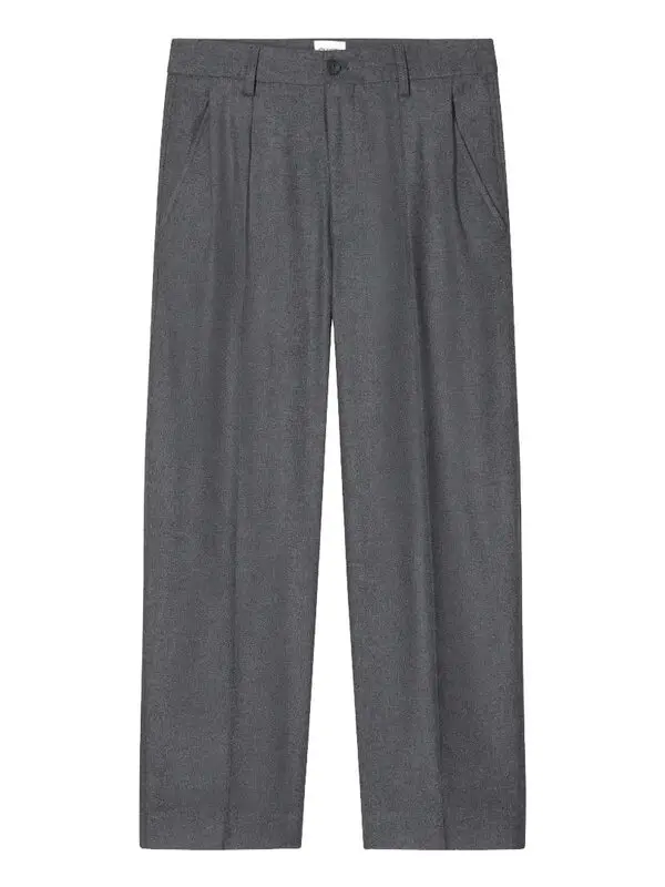 Closed Ruthy Pleated Trousers - Grey