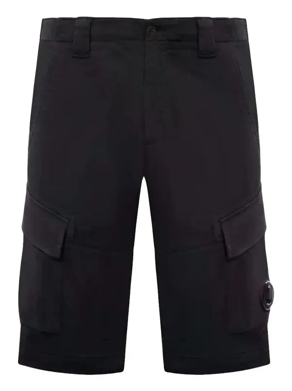 C.P. COMPANY Cargo Shorts - Black