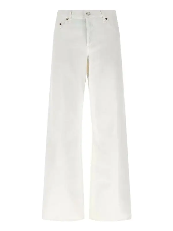 AGOLDE Belt-loops Jeans - White