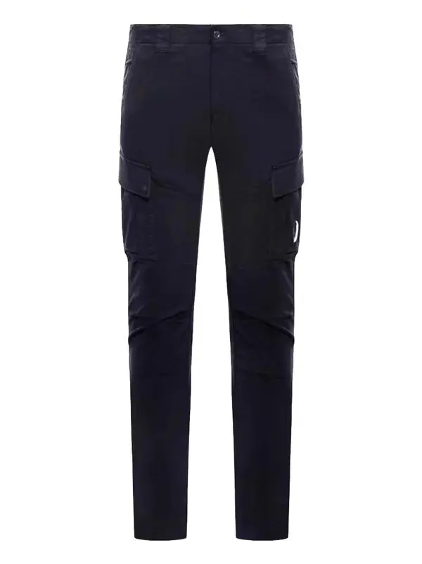 C.P. COMPANY Cotton Cargo Trousers - Blue
