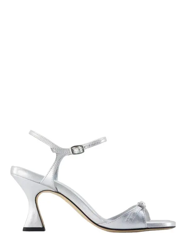 CAREL Celeste Buckled Sandals - Silver