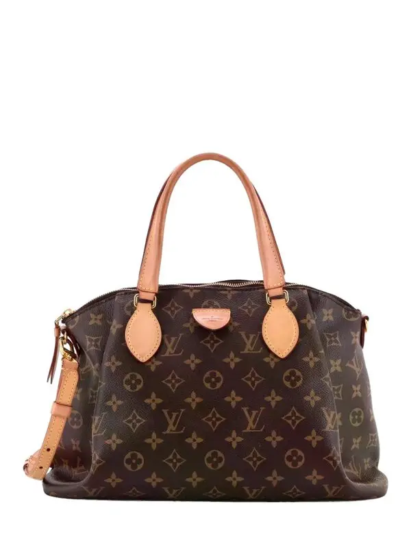 LOUIS VUITTON Rivoli Handbag Monogram Canvas Mm - Brown