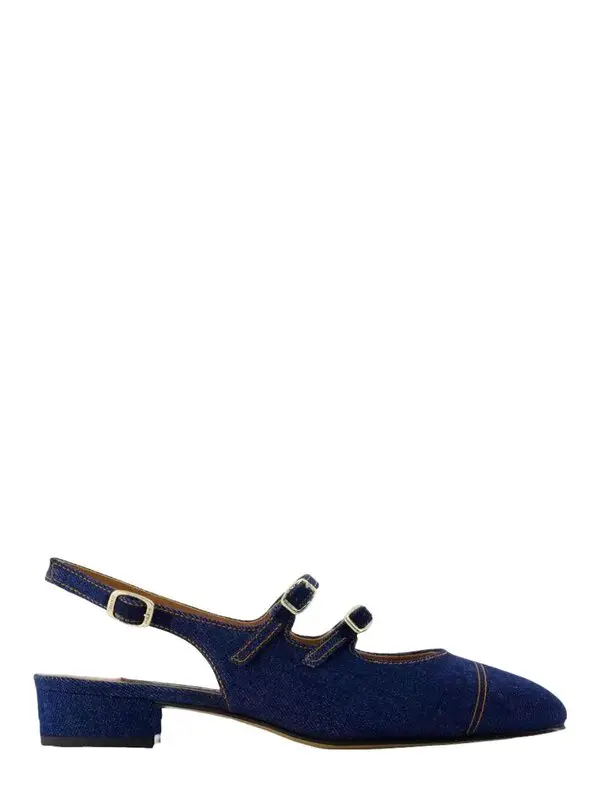 CAREL Peche Buckle-strap Pumps - Blue