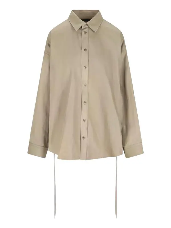 Balenciaga Button-up Shirt - Neutrals