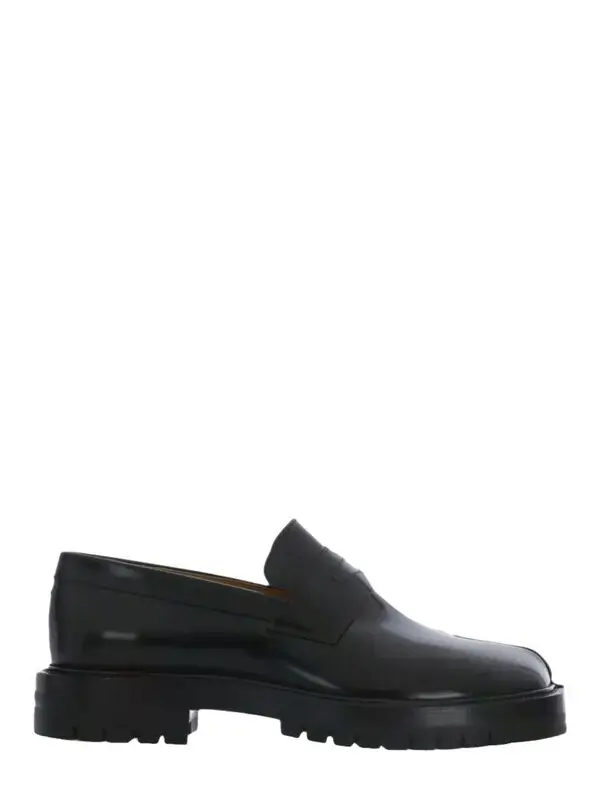 MAISON MARGIELA Tabi Lug-sole Split-toe Flats - Black