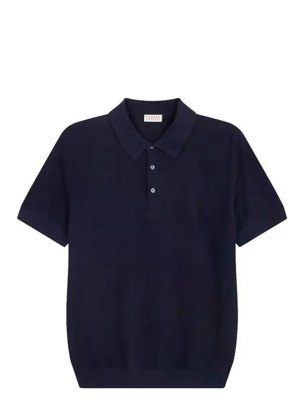 FURSAC Button-up Polo Shirt - Blue