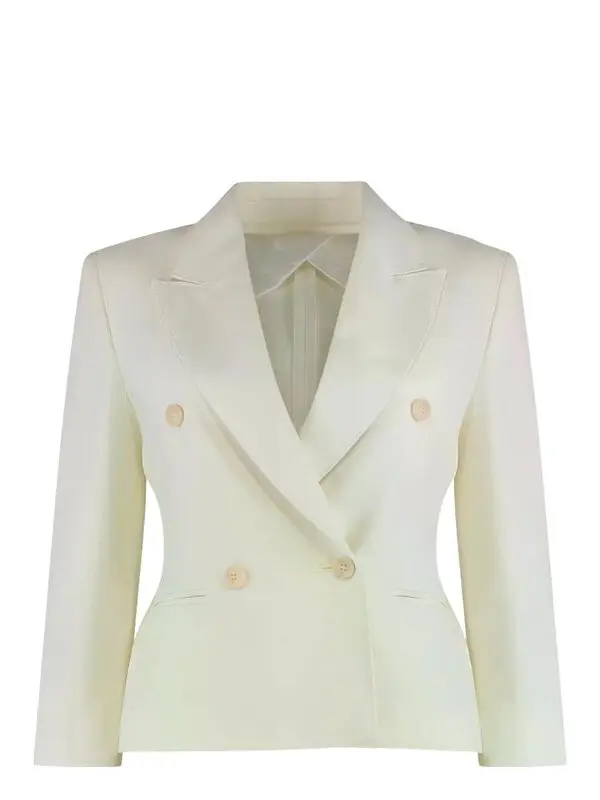 Max Mara Peaked-lapel Double-breasted Blazer - Neutrals