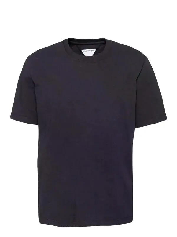 Bottega Veneta Crew-neck Cotton T-shirt - Black