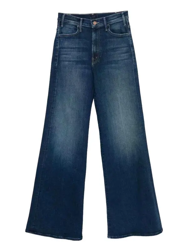 MOTHER Belt-loop Jeans With Pockets - Blue