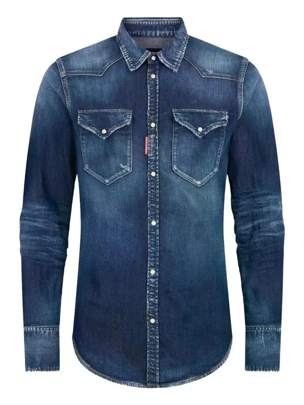 Dsquared2 Button-up Shirt - Blue