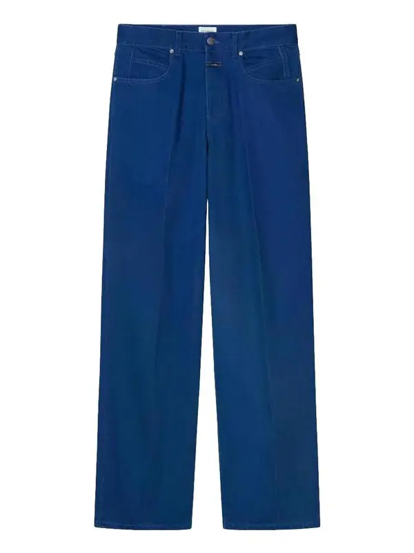 Closed Nikka Wide-leg Trousers - Blue