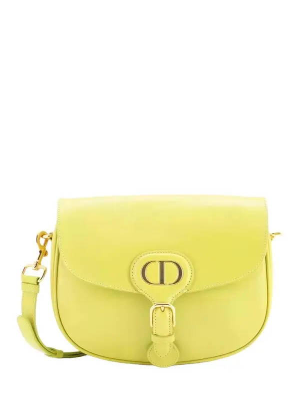 Dior Bobby Flap Bag Leather Medium - Green