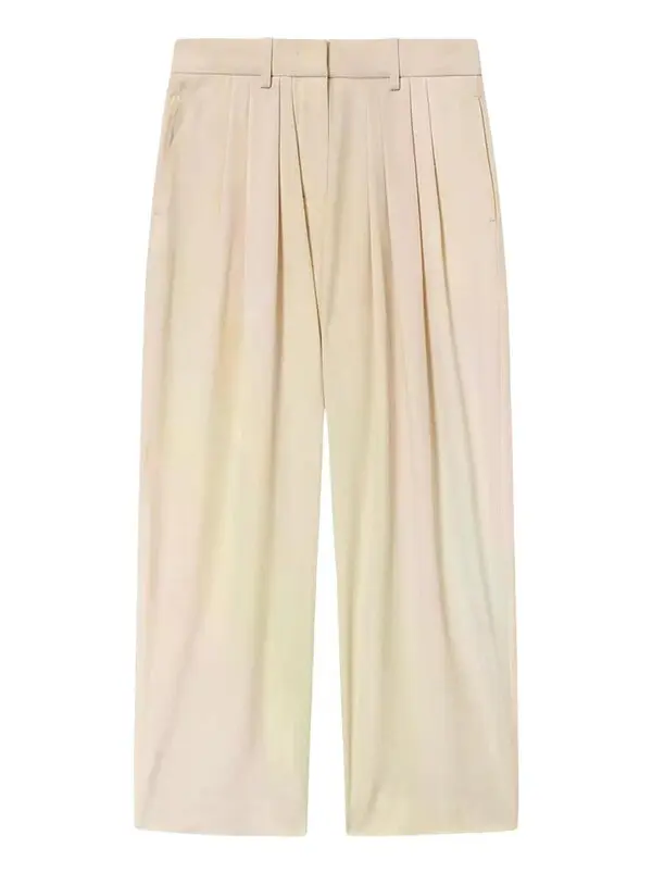 Isabel Marant Janice Pleated Trousers - Neutrals