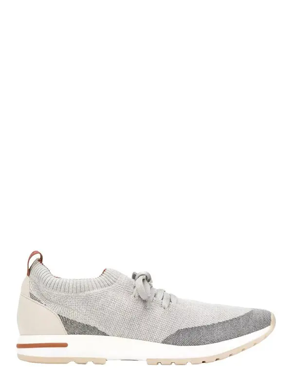 Loro Piana Sock Style Low-top Sneakers - Grey