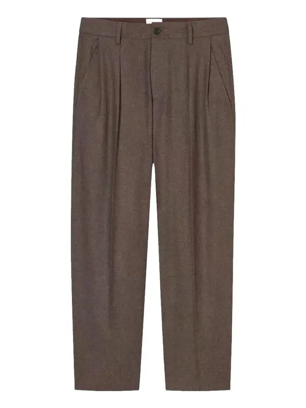Closed Ruthy Pleated Trousers - Brown