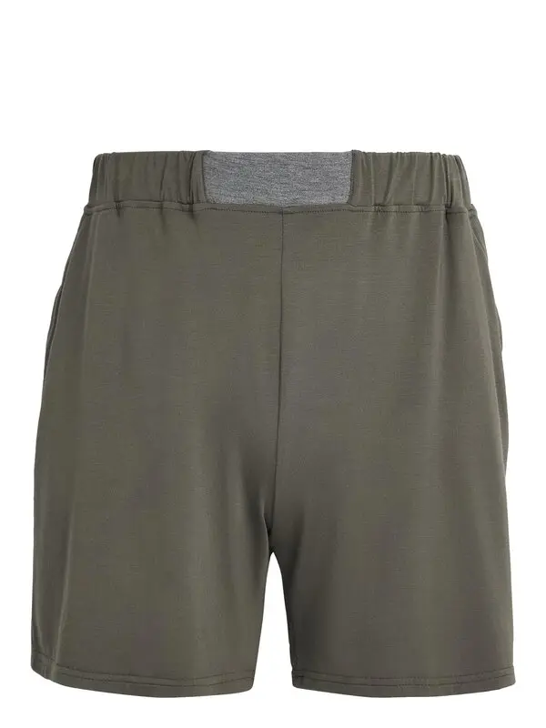 HOMEBODY Stretch-modal Lounge Shorts - Green