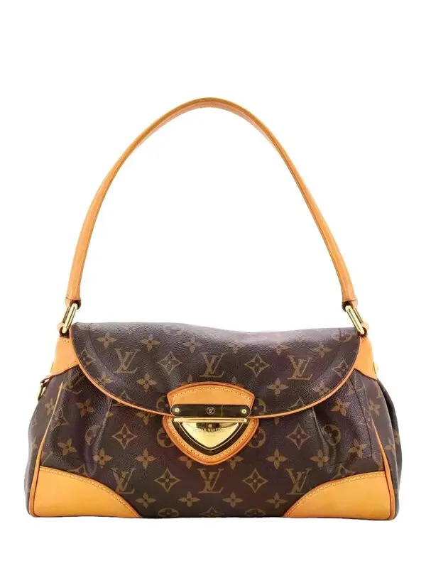 LOUIS VUITTON Beverly Handbag Monogram Canvas Mm - Brown