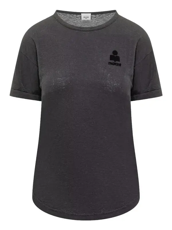 MARANT ETOILE Koldia-gz Logo T-shirt - Grey