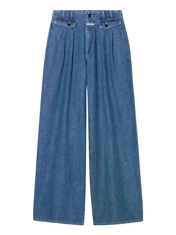 Closed Wenda Pleated Jeans - Blue
