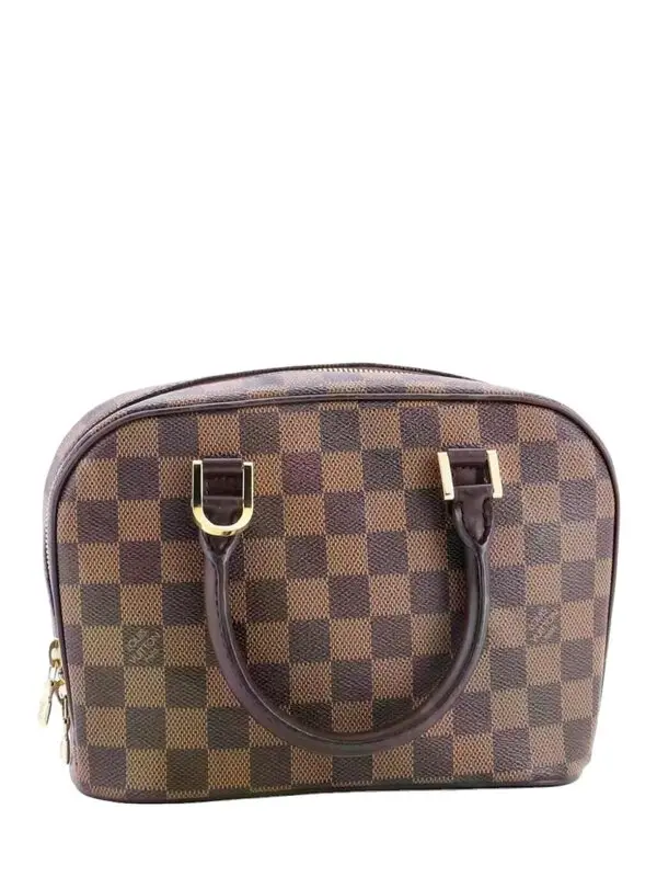 LOUIS VUITTON Sarria Handbag Damier Mini Satchel - Brown