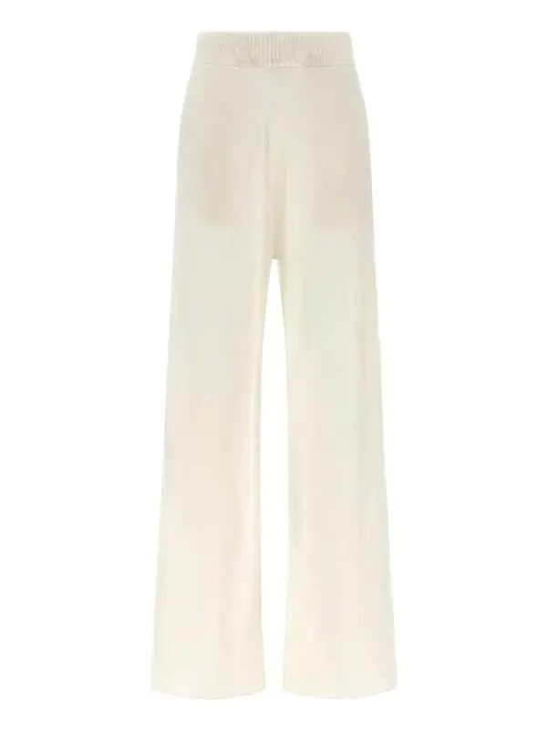 Max Mara Ribbed Cashmere Trousers - Neutrals