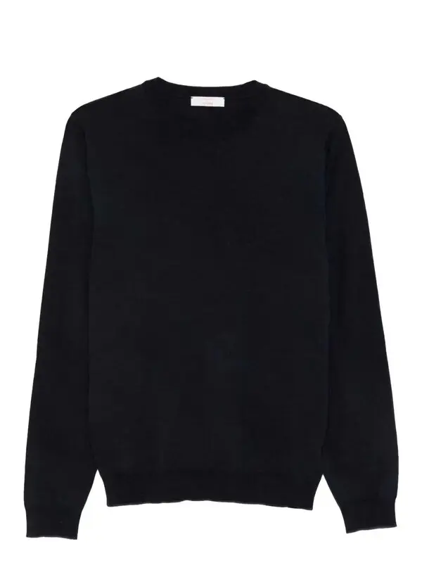 SLOWEAR X Histories Crew-neck Sweater - Blue
