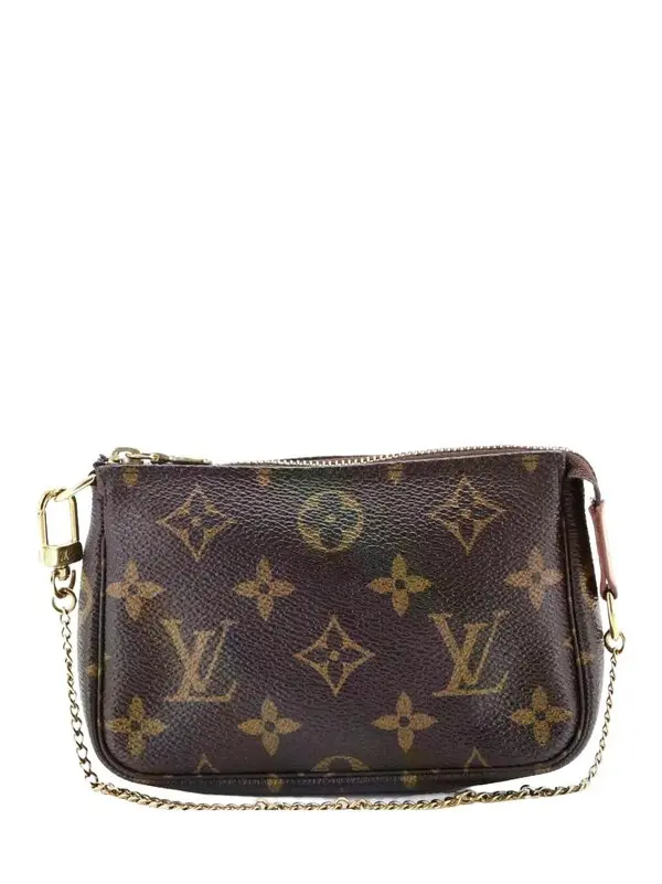 LOUIS VUITTON Pochette Accessoires Monogram Canvas - Brown