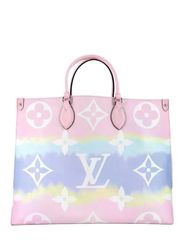 LOUIS VUITTON Onthego Limited Edition Escale Monogram Giant Gm Tote Bag - Multicolour