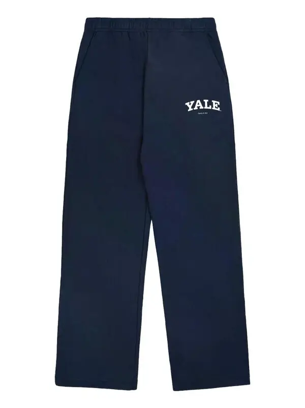 SPORTY & RICH Yale Track Pants - Blue