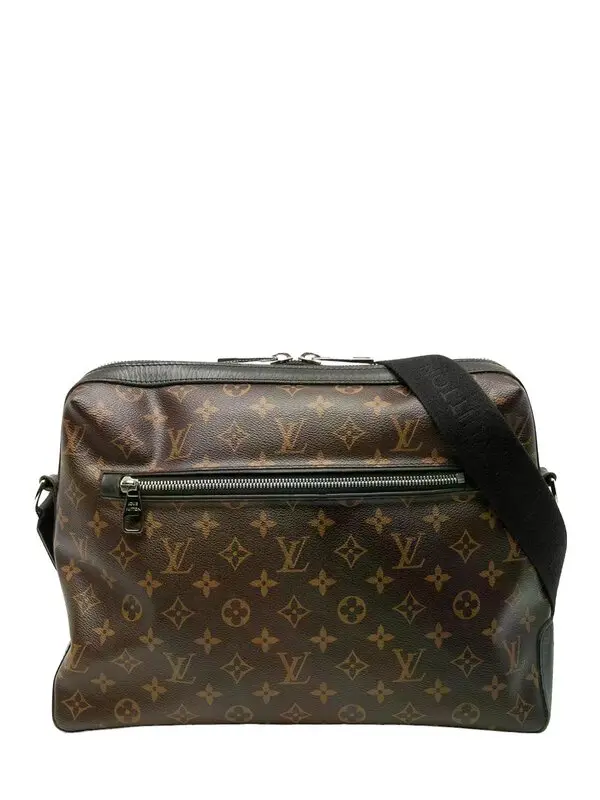 LOUIS VUITTON 2010 Monogram Macassar Torres Messenger Bag - Brown