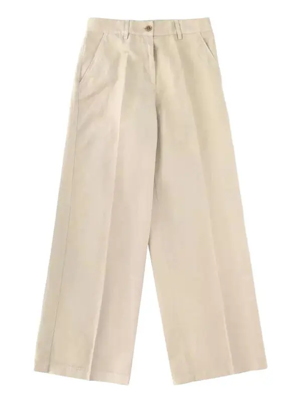 Aspesi Buttoned Trousers - Neutrals