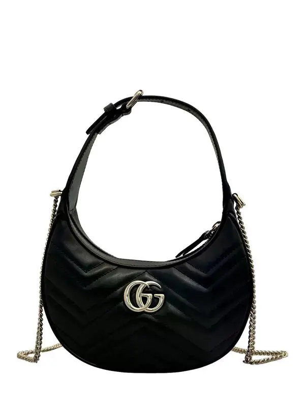Gucci Gg Marmont Shoulder Bag - Black