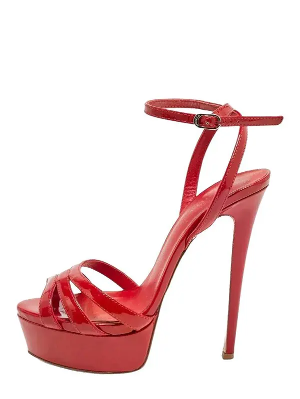 LE SILLA Open-toe Platform Sandals - Red