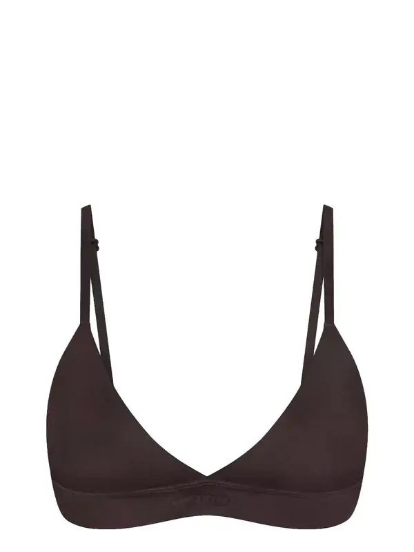 SKIMS X Nike Shine Triangle Sports Bra - Brown