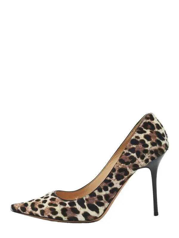 JIMMY CHOO Anouk Point-toe Pumps - Brown