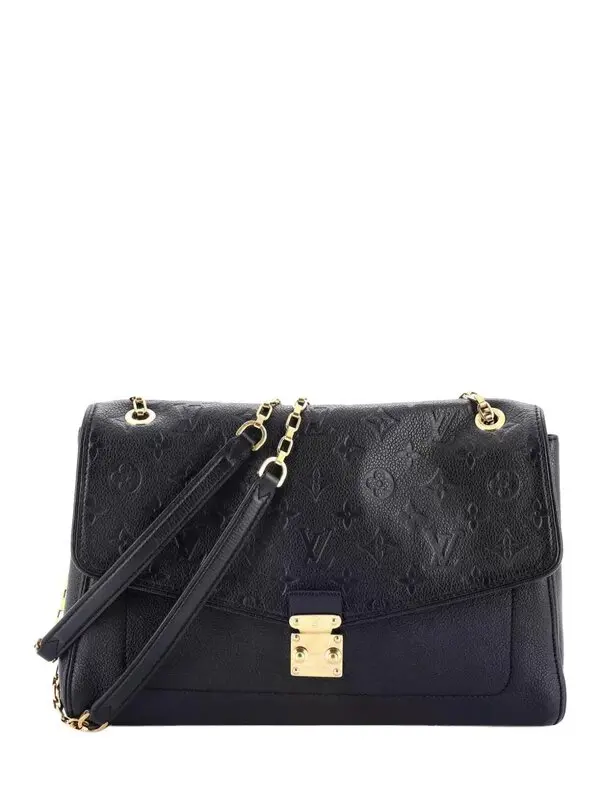 LOUIS VUITTON Saint Germain Monogram Empreinte Leather Mm - Black
