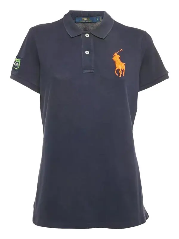 Polo Ralph Lauren Logo-embroidered Polo Shirt - Blue
