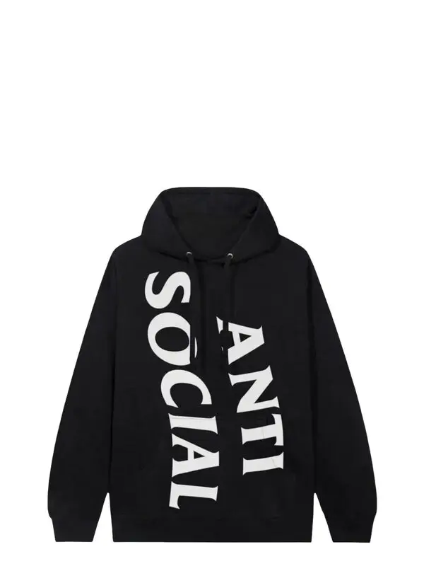 ANTI SOCIAL SOCIAL CLUB Vertical Horizon Hoodie - Black