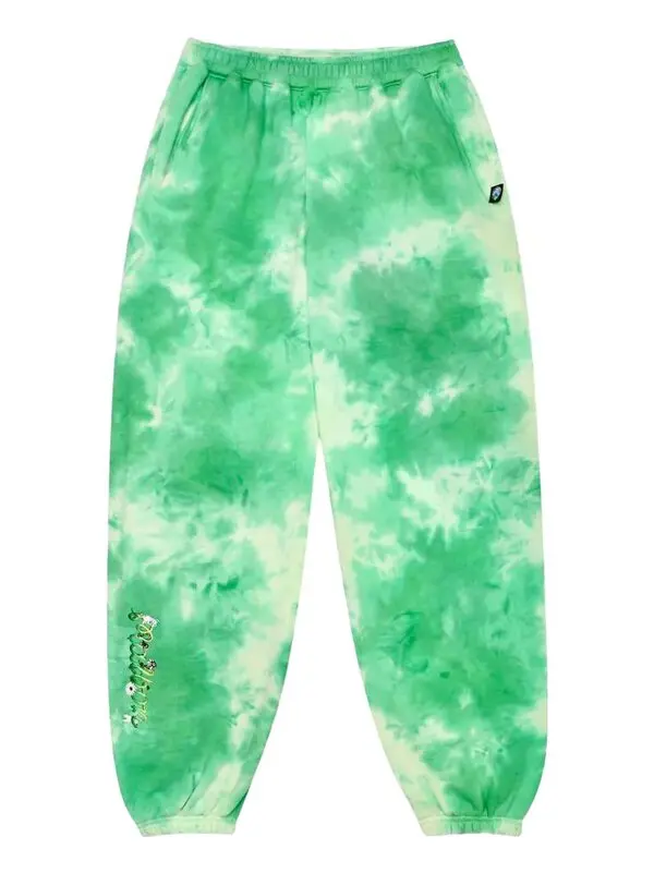 MALBON X Grateful Dead Clubhouse Tie-dye Trousers - Green