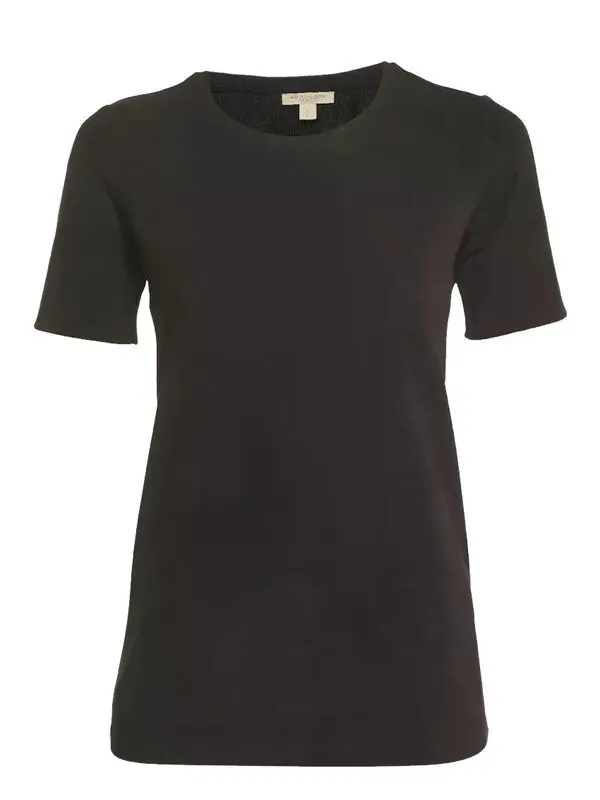 Burberry Crew Neck T-shirt - Black