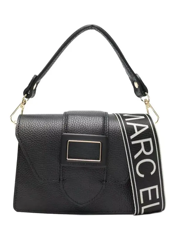 MARC ELLIS Buckle-detail Shoulder Bag - Black