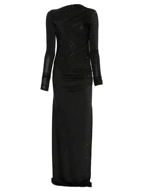 Andamane Sophie Embellished Maxi Dress - Black
